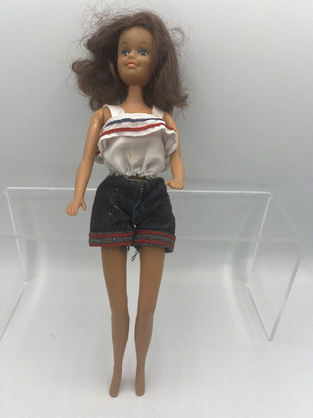 Vintage Barbie Look a Like Fashion Doll Brunette Brown Eyes - Etsy