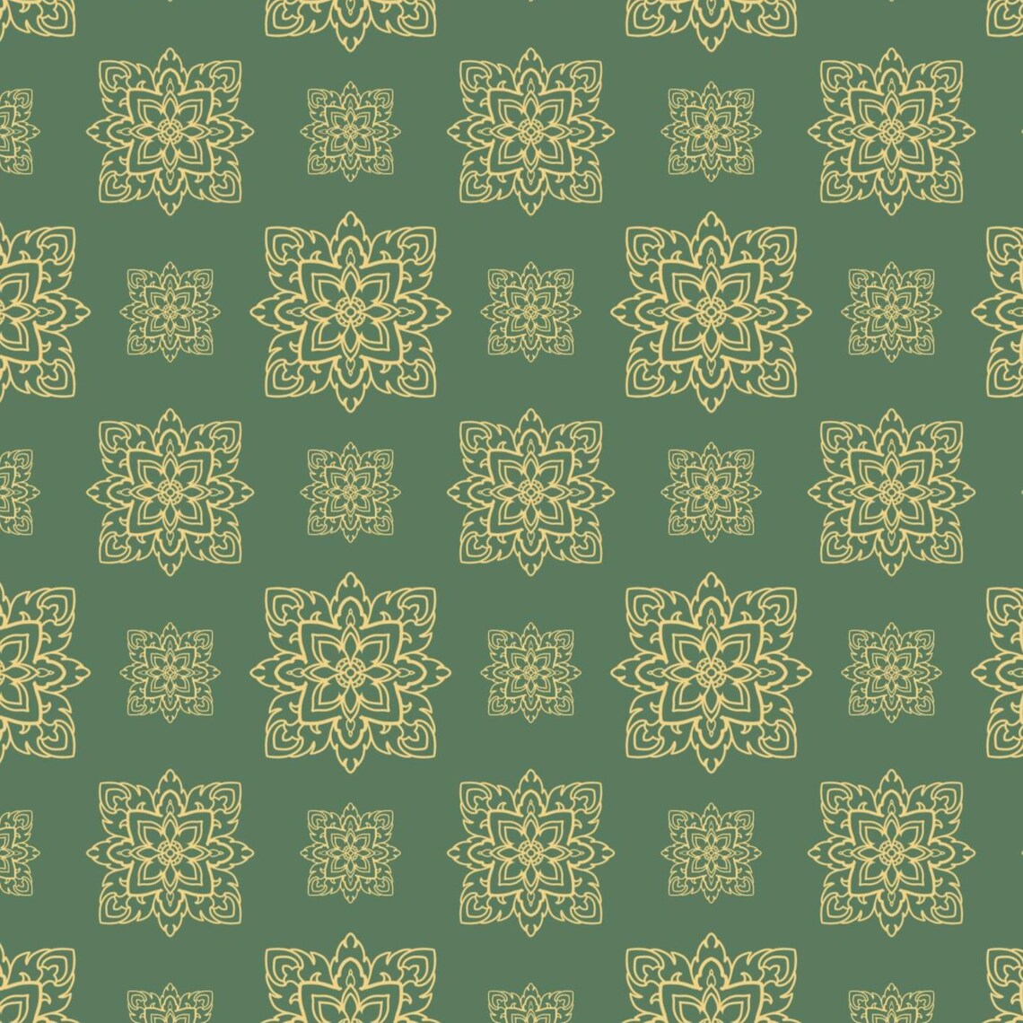Thai Flora Patterns - Etsy