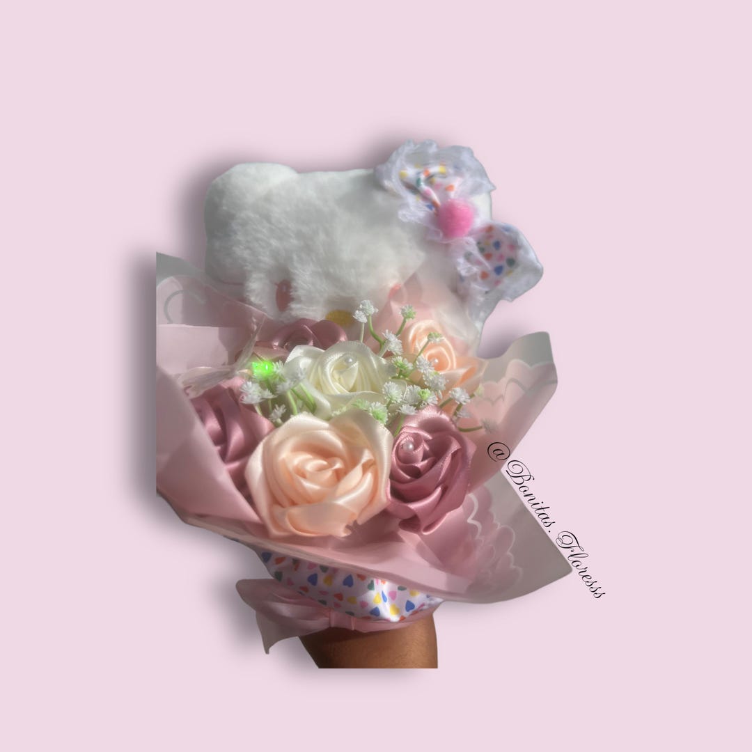 Mini Hello Kitty Eternal Bouquet - Etsy