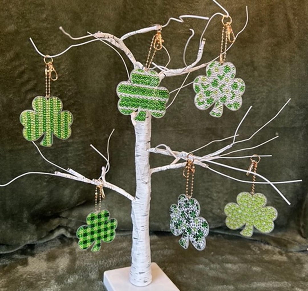 Shamrock Key Chains-set 1A, Diamond Painting - Etsy