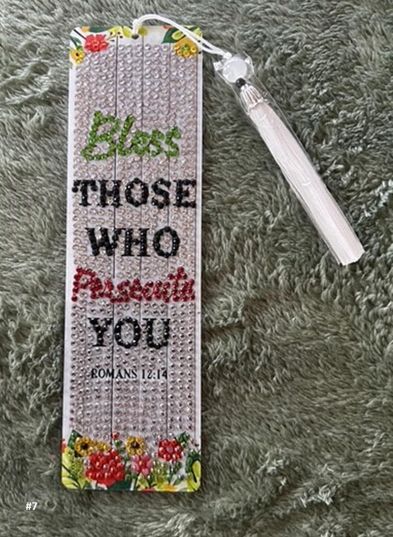 Scripture Bookmarks-set 1-diamond Painting - Etsy