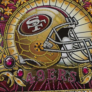 San Francisco 49ers Wall Decor-diamond Painting - Etsy