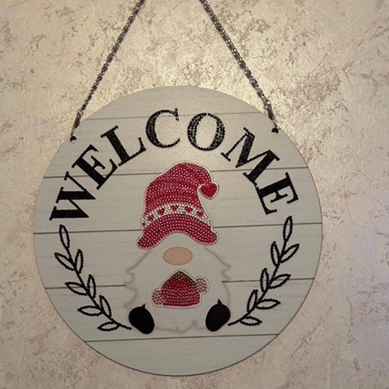 Gnome Welcome Sign - Etsy