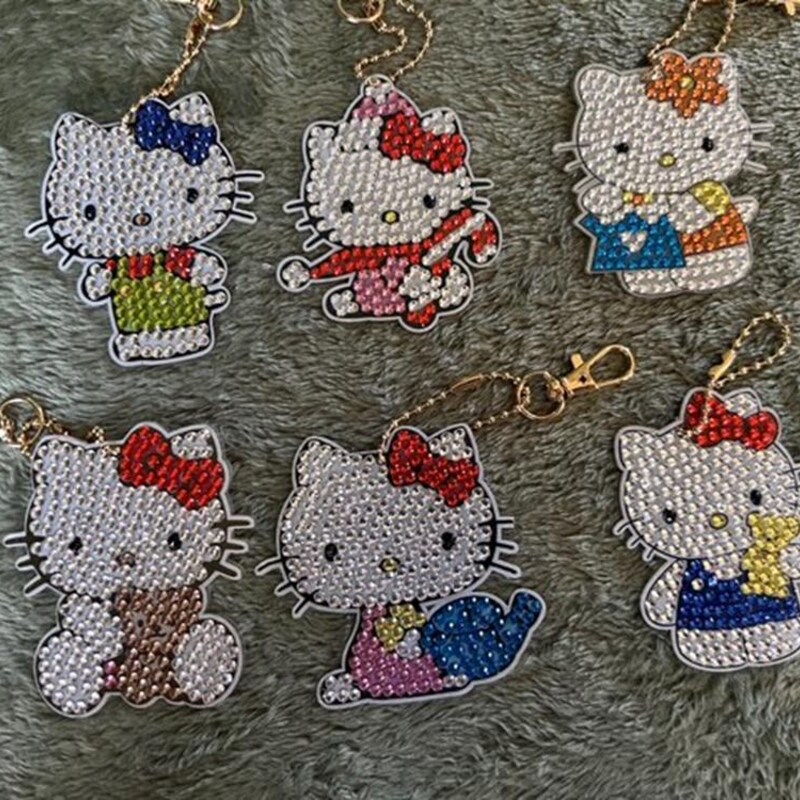 Hello Kittys Diamond Painting - Etsy