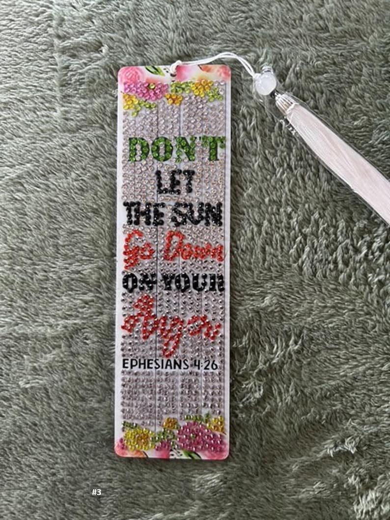 Scripture Bookmarks-set 1-diamond Painting - Etsy