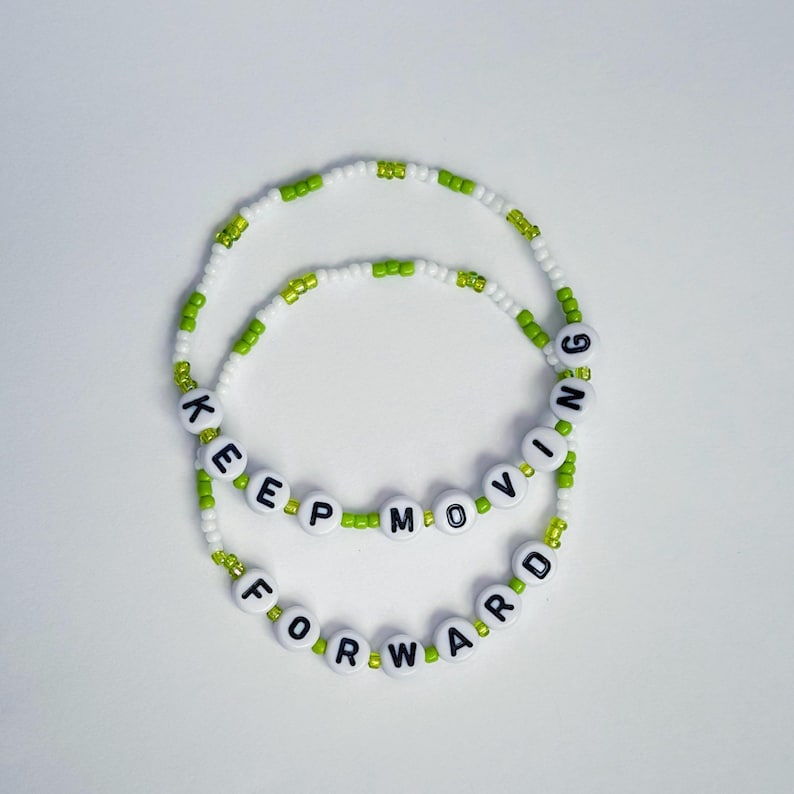 For the Love of Running Beaded Bracelets - Etsy