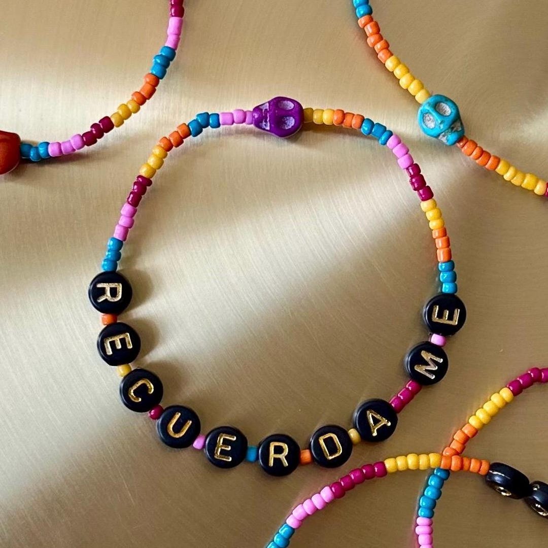 Coco Inspired Recuerda Me Bracelet - Día De Los Muertos - Etsy