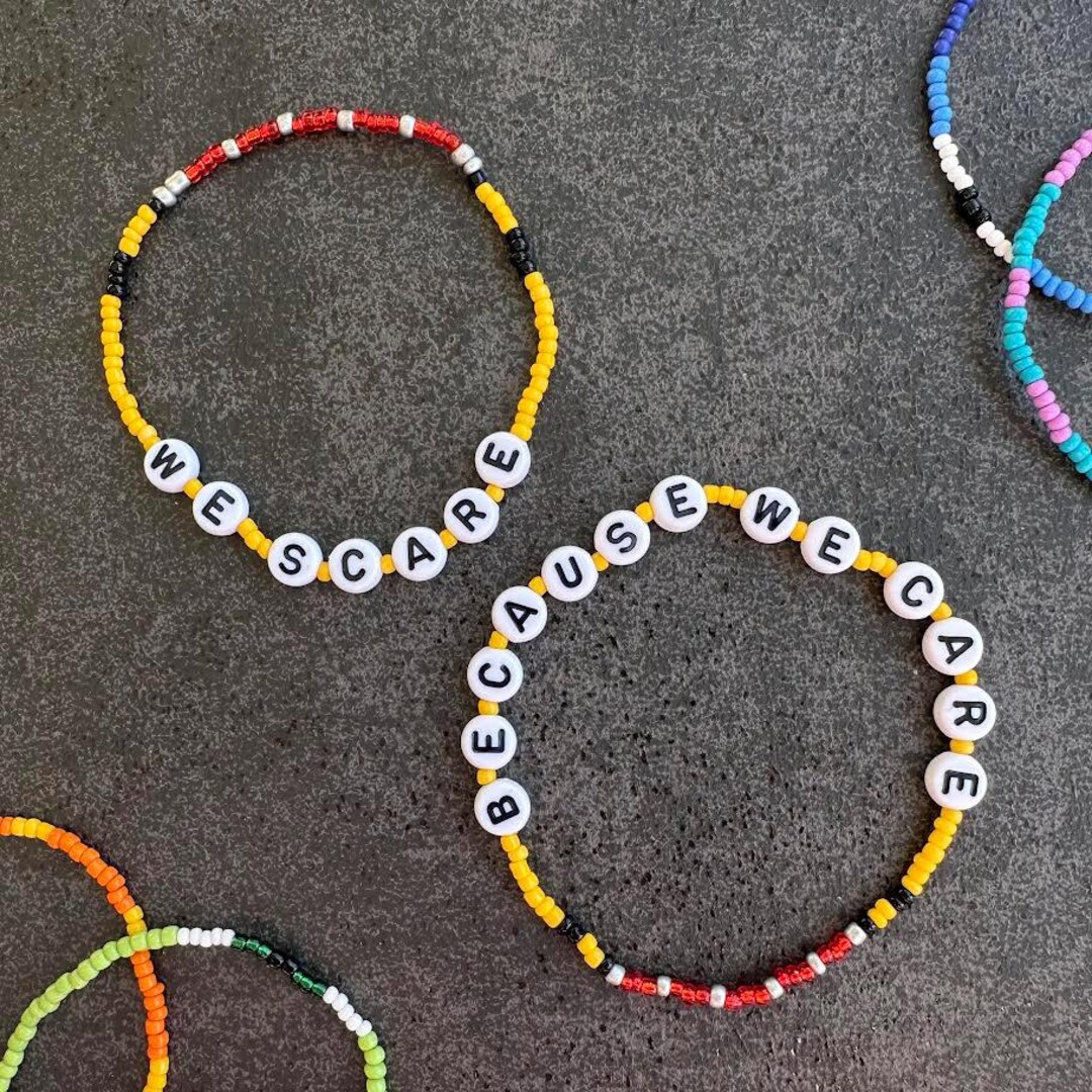 Monsters Inc. Inspired Scream Canister Beaded Bracelets - Etsy