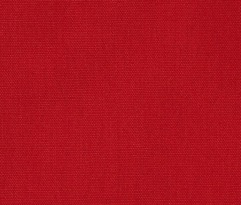 Red Duck Cloth 100% Cotton Sold by Continuous Yard - Etsy