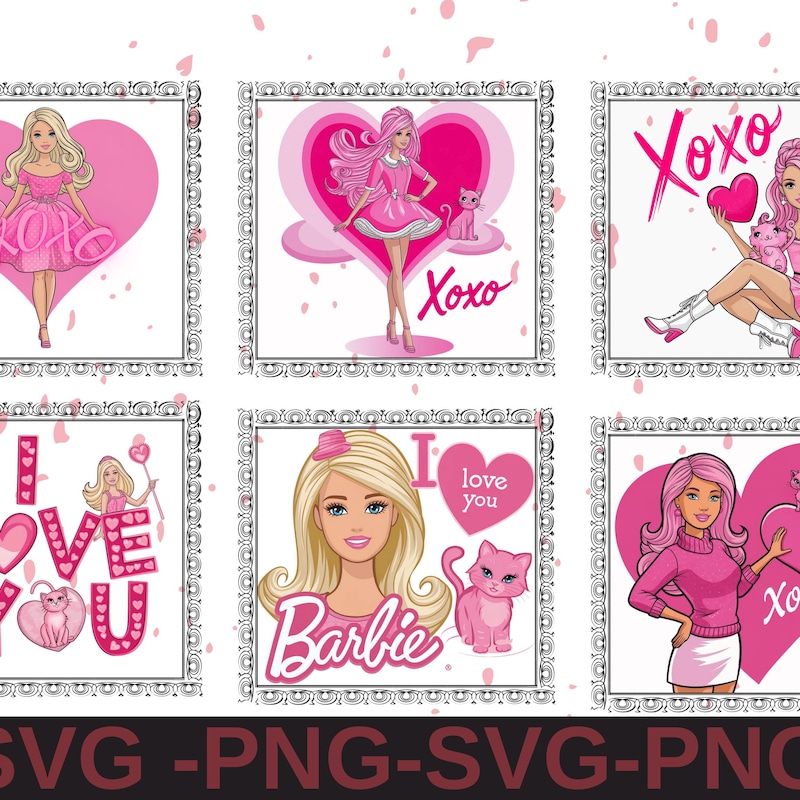 Barbie Svg - Etsy