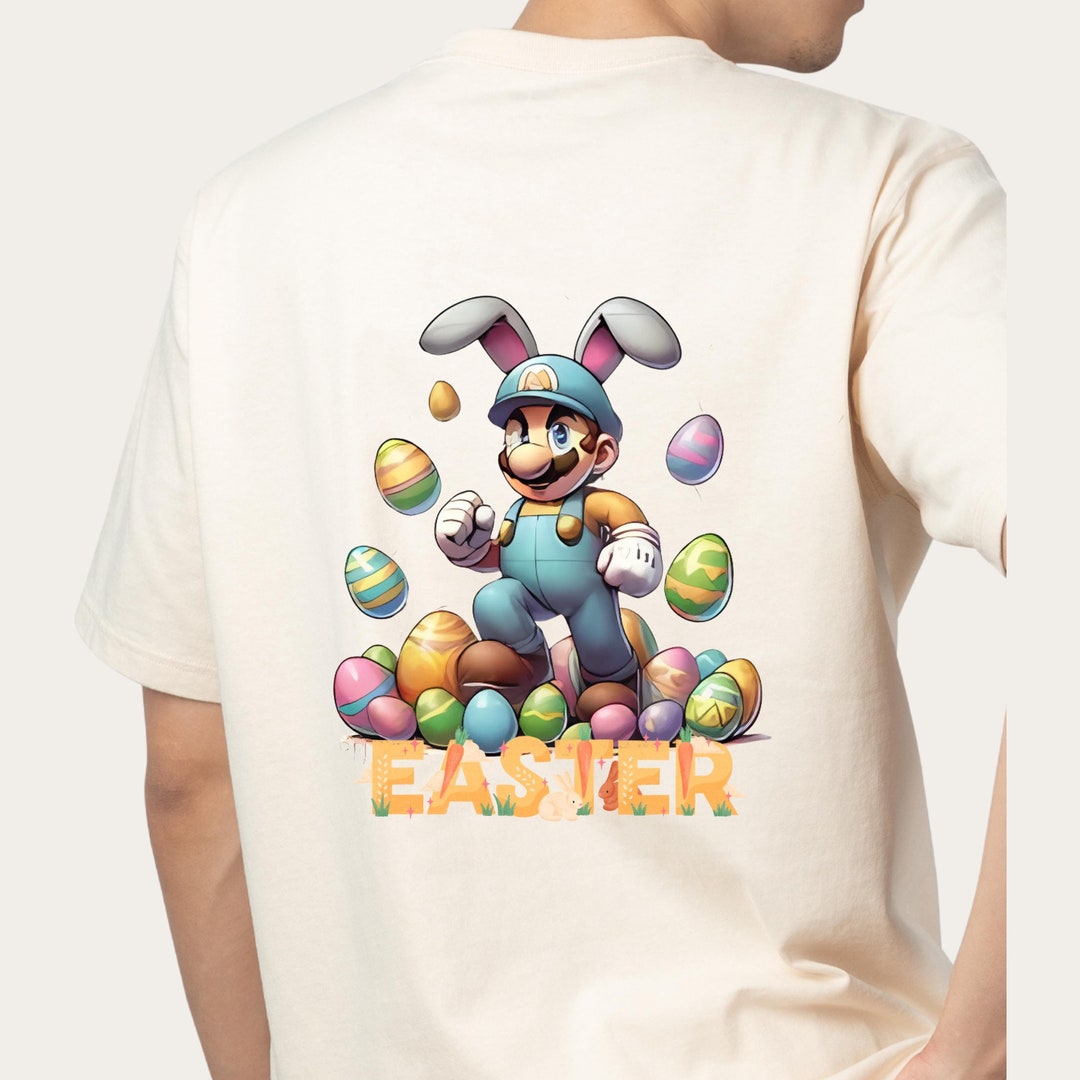 Svg and Png ,super Mario Easter ,peach Princess,bundle,mario Bros Png ...
