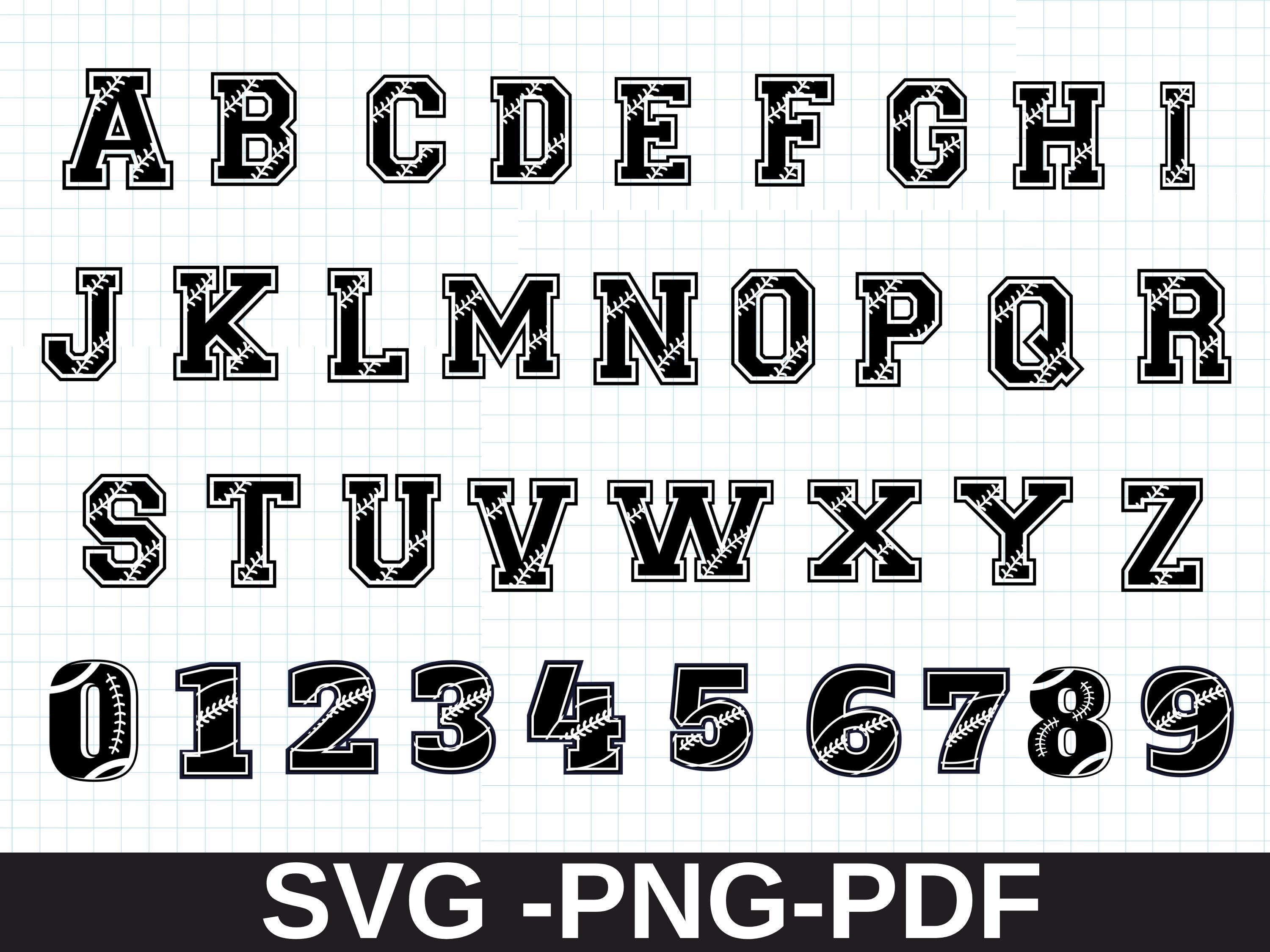 Baseball Font Svg, Baseball Team Svg, Baseball Mom Svg, Softball Svg ...