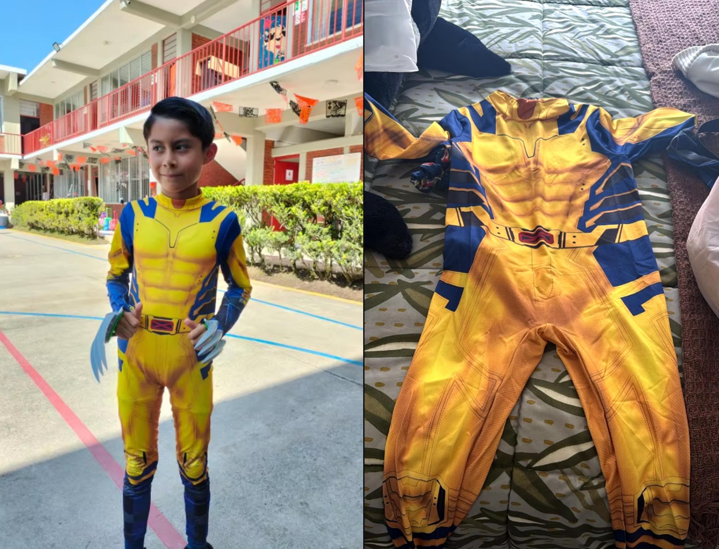 Children's Wolverine Costume. Superhero Costume for Kids. Deadpool and ...