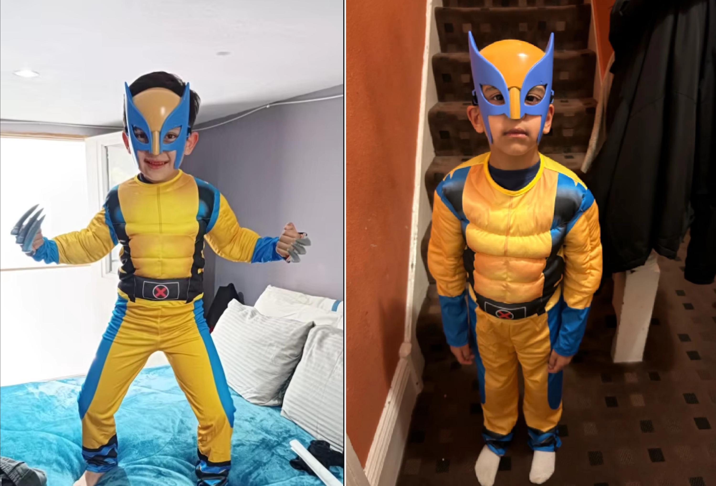 Children's Wolverine Costume. Superhero Costume for Kids. Deadpool and ...