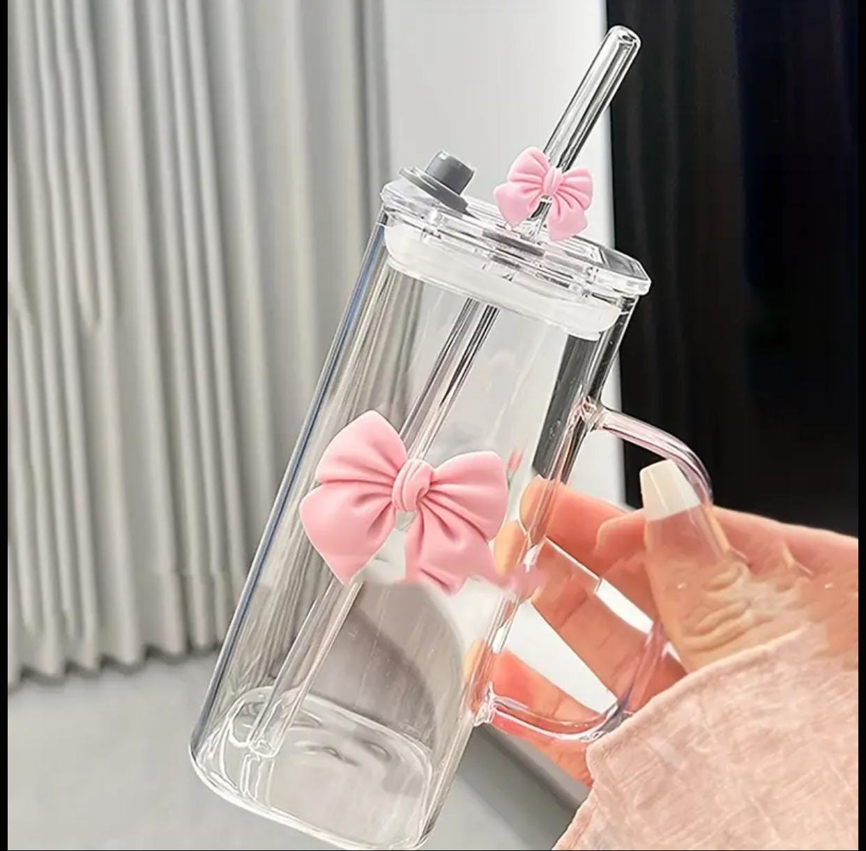 Bow Cup | Coquette Cup | Pink Bow Cup | Pink Bow Ribbon Cup | Pink Bows ...