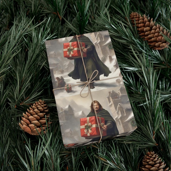 It is a Gift Boromir Wrapping Paper - 60+ Gift Ideas for 2025