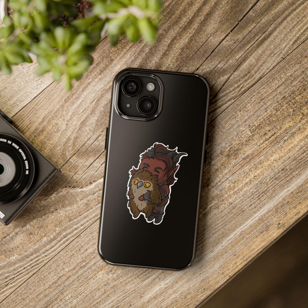 Karlach With Owl Bear | Baldurs Gate 3 | BG3 | DND | Tough Phone Cases ...