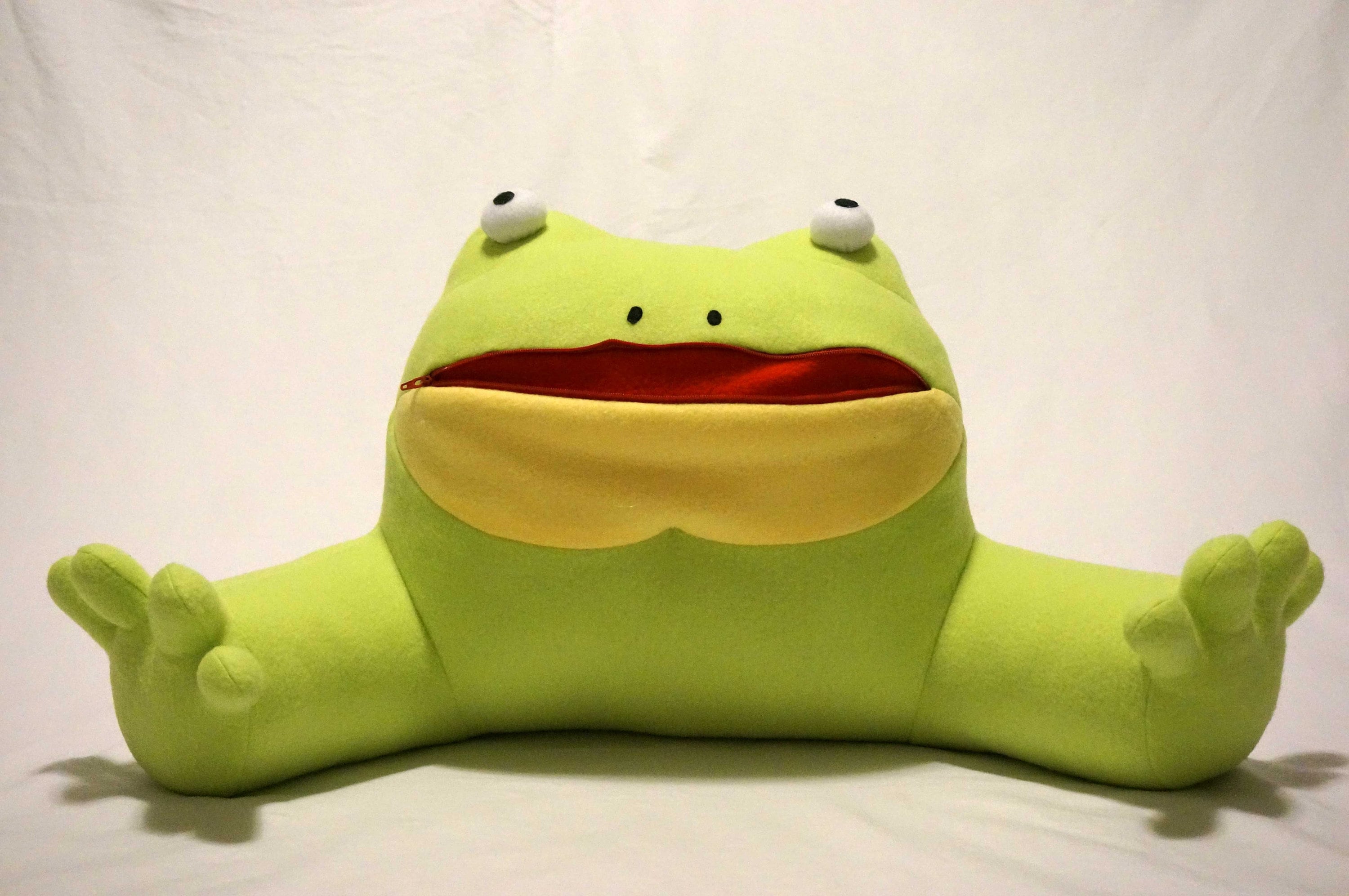 Get Out Frog Plush Pillow - Frogout Gamer Frog Internet Meme Goon ...