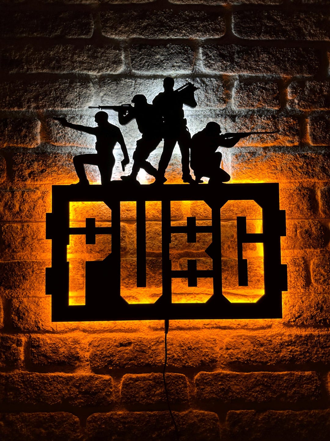 Battlegrounds Pubg Led Sign, Battlegrounds Pubg Wall Art, Battlegrounds ...
