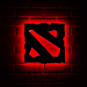 Dota Led Sign, Dota Wall Art, Dota Wall Sign, Dota Wall Decor, Dota ...