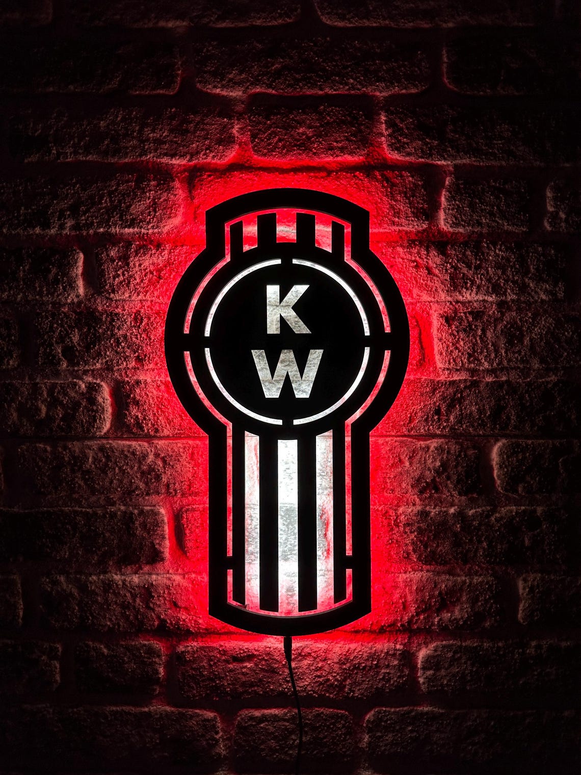 Kenworth Trucks Led Sign, Kenworth Wall Art, Kenworth Wall Sign ...
