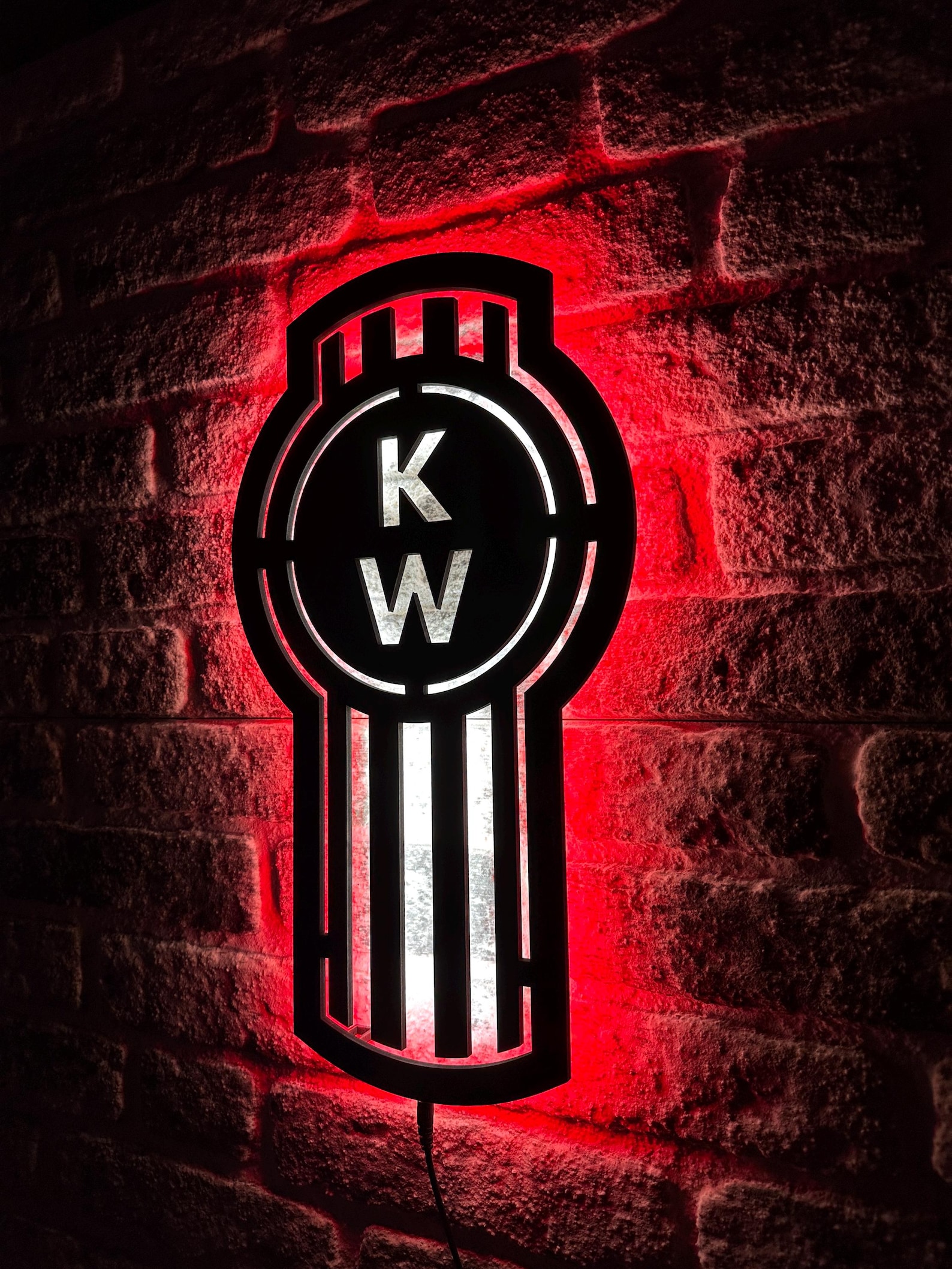 Kenworth Trucks Led Sign, Kenworth Wall Art, Kenworth Wall Sign ...