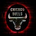 Chicago Bulls Led Sign, Wall Art, Chicago Bulls Wall Sign, Chicago ...