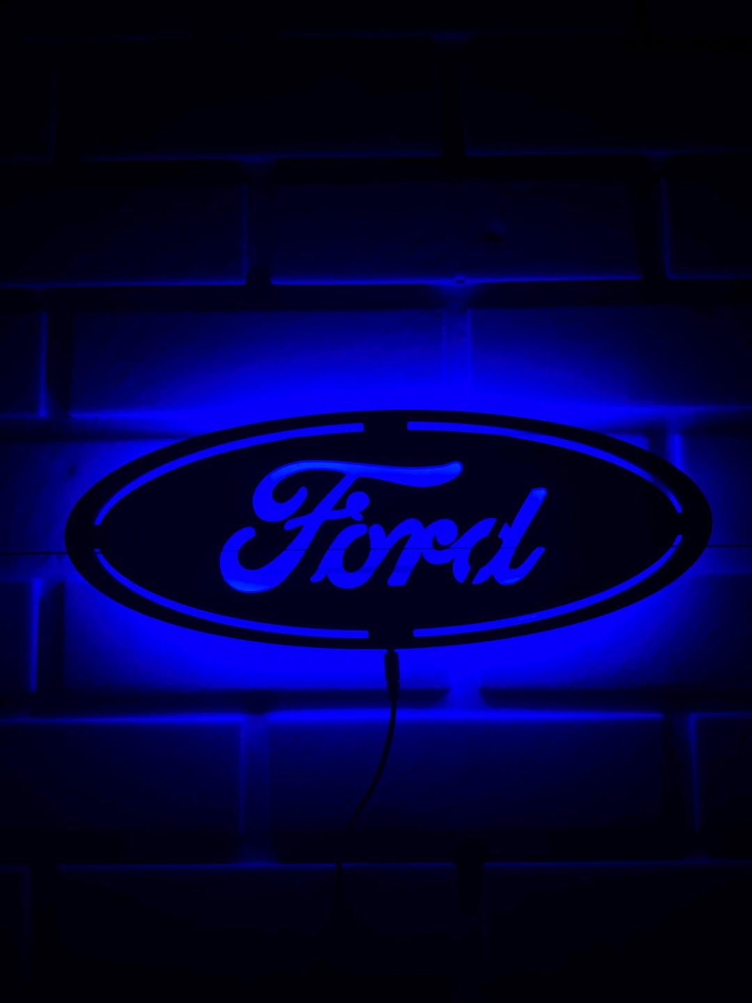 Ford Led Sign, Ford Wall Art, Ford Wall Sign, Ford Wall Decor, Ford ...