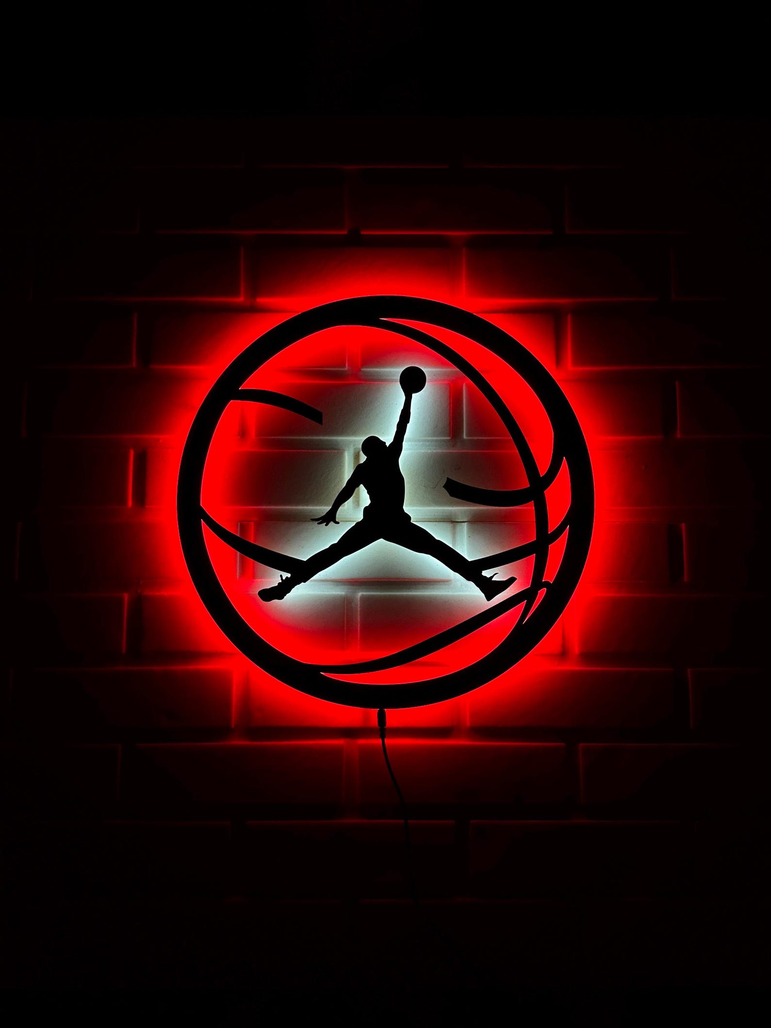 Michael Jordan Led Sign, Michael Jordan Wall Art, Michael Jordan Wall ...