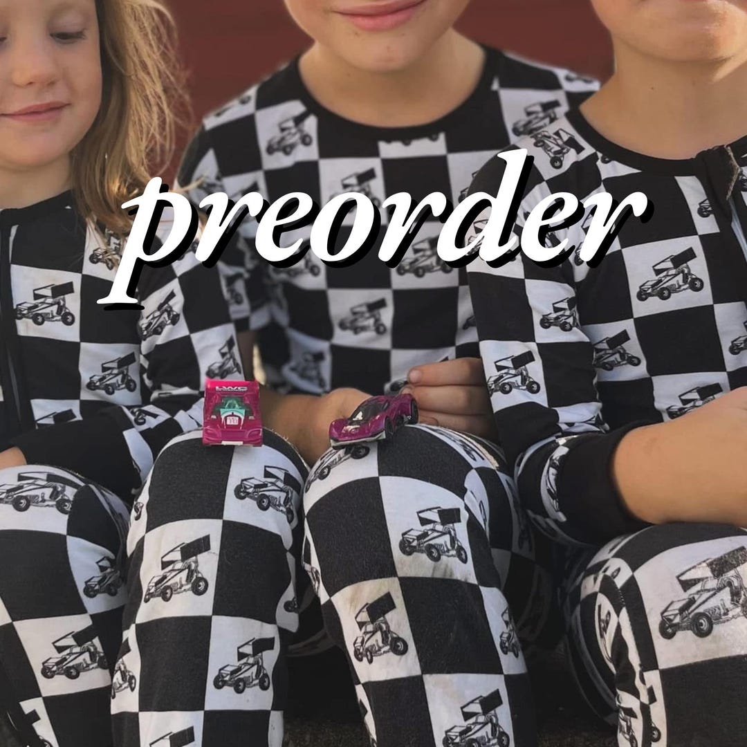 PREORDER Adult: Racing Inspired Bamboo Sleeper, Organic Bamboo Sleeper ...