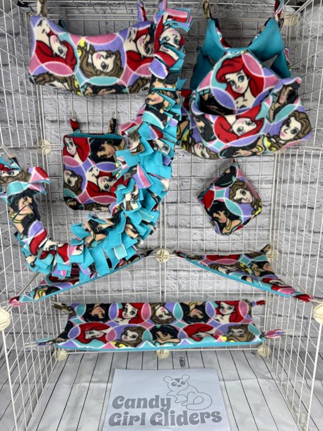 Sugar Glider Fleece Cage Set or Rat Cage Set FREE Pulley Toy! - Disney ...