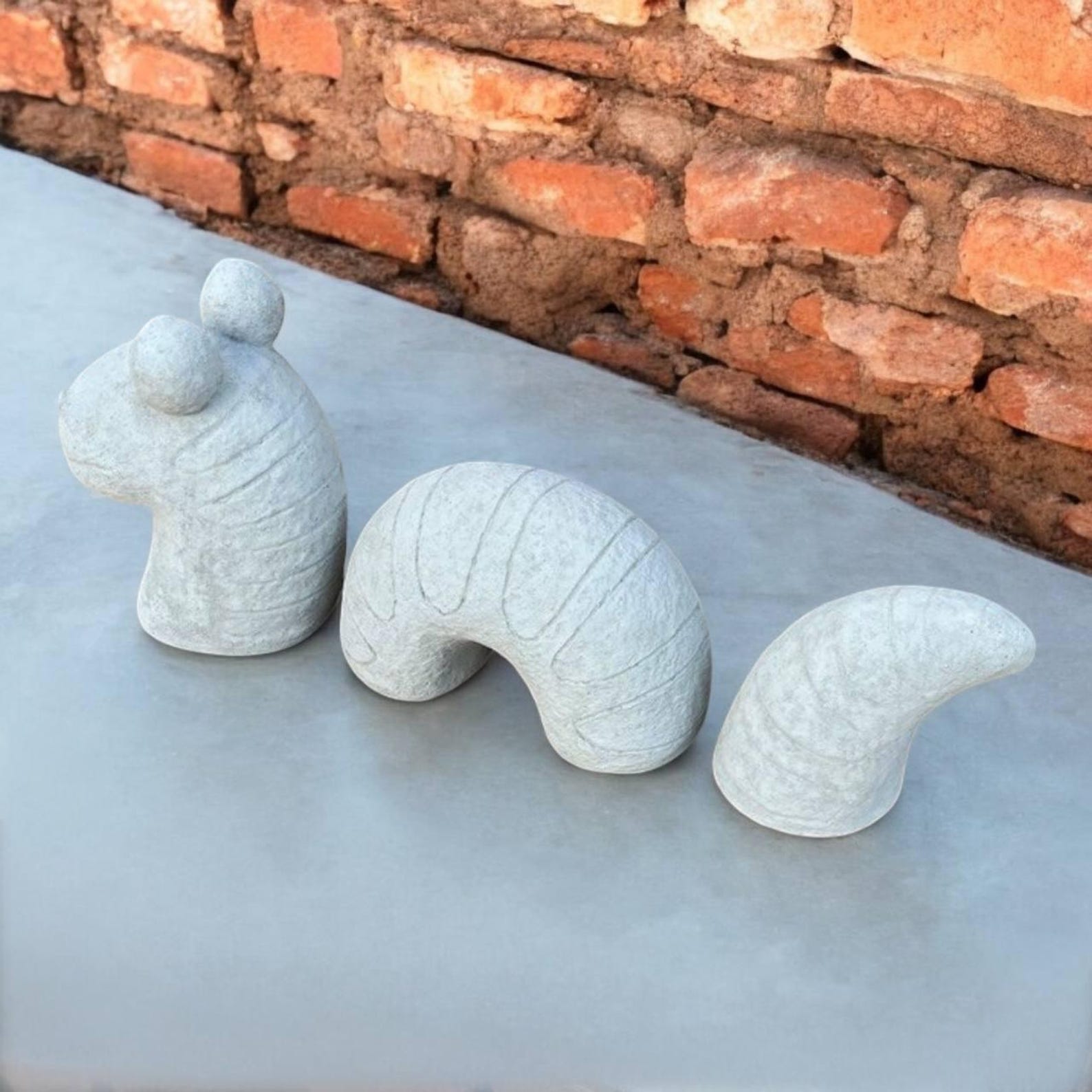 9' Garden Worm Figure, Lawn Nature Ornament, Earthworm Yard Idea ...