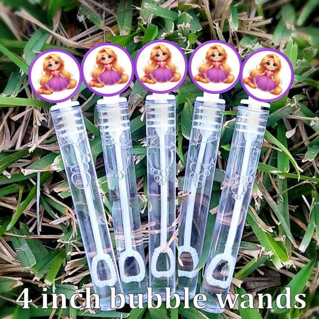 Rapunzel Bubble Wands - Rapunzel Favors - Rapunzel Party - Classroom ...