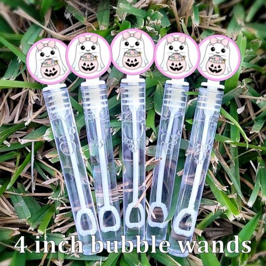 8 Bubbles - Ghost Bubble Wands - Halloween Gifts for Kids - Halloween ...