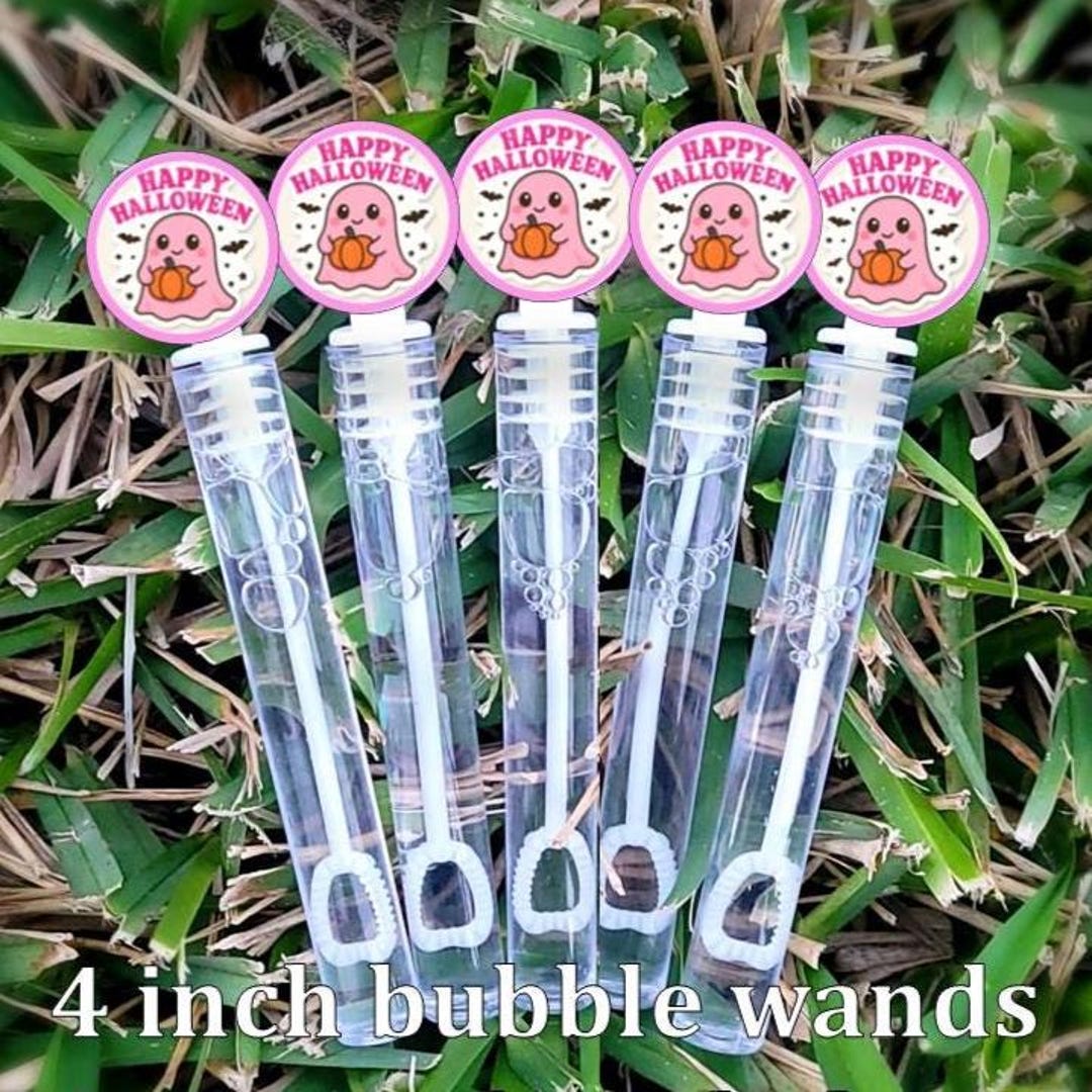 8 Bubbles - Ghost Bubble Wands - Halloween Gifts for Kids - Halloween ...