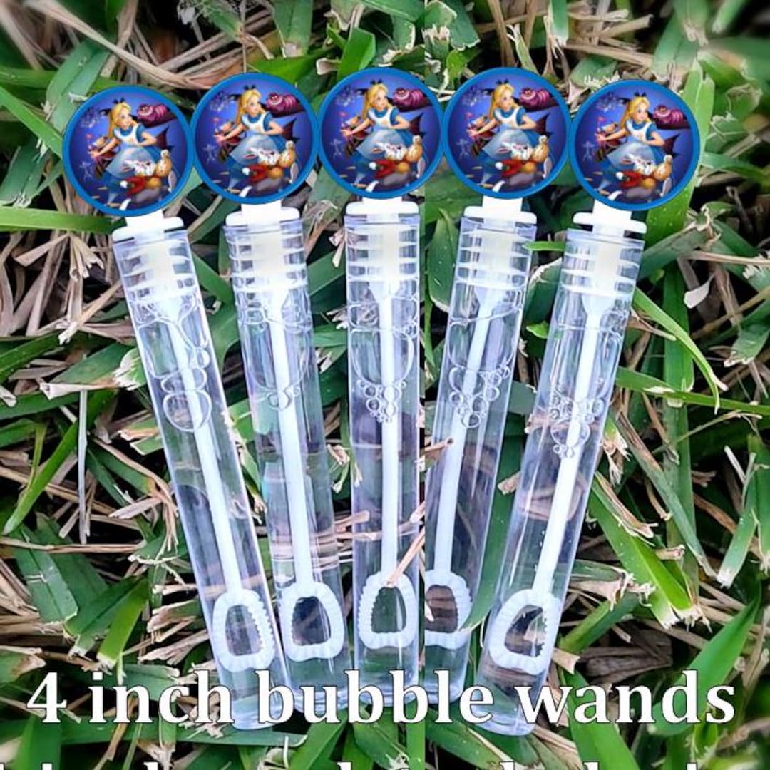 Alice in Wonderland Bubble Wands Alice Favors Baby Alice Party ...