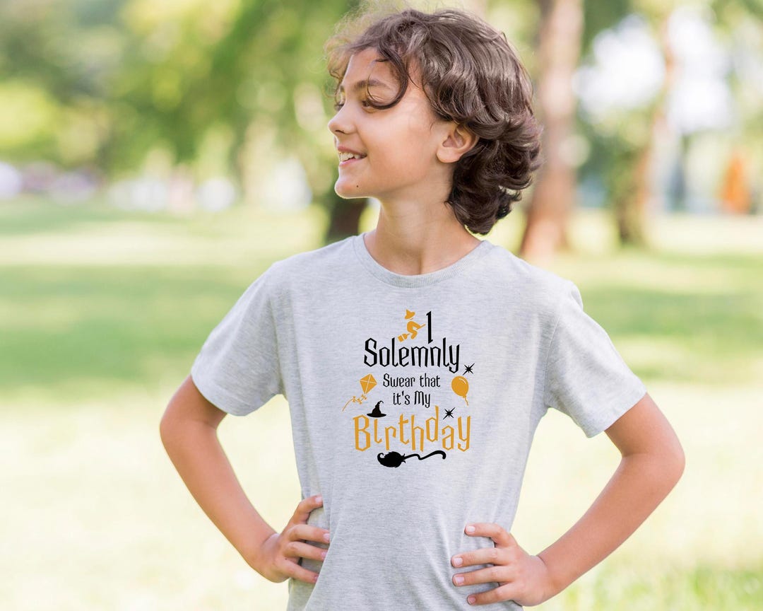 I Solemnly Swear Birthday Shirt, Potter Gifts, Magic Birthday Shirt ...