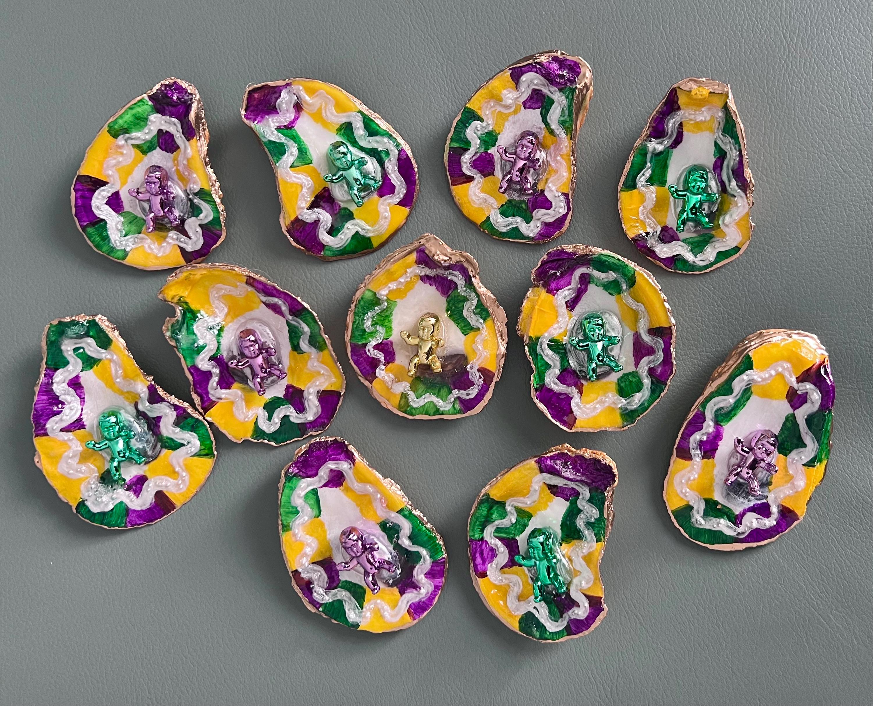 Mardi Gras King Cake Magnet - Etsy