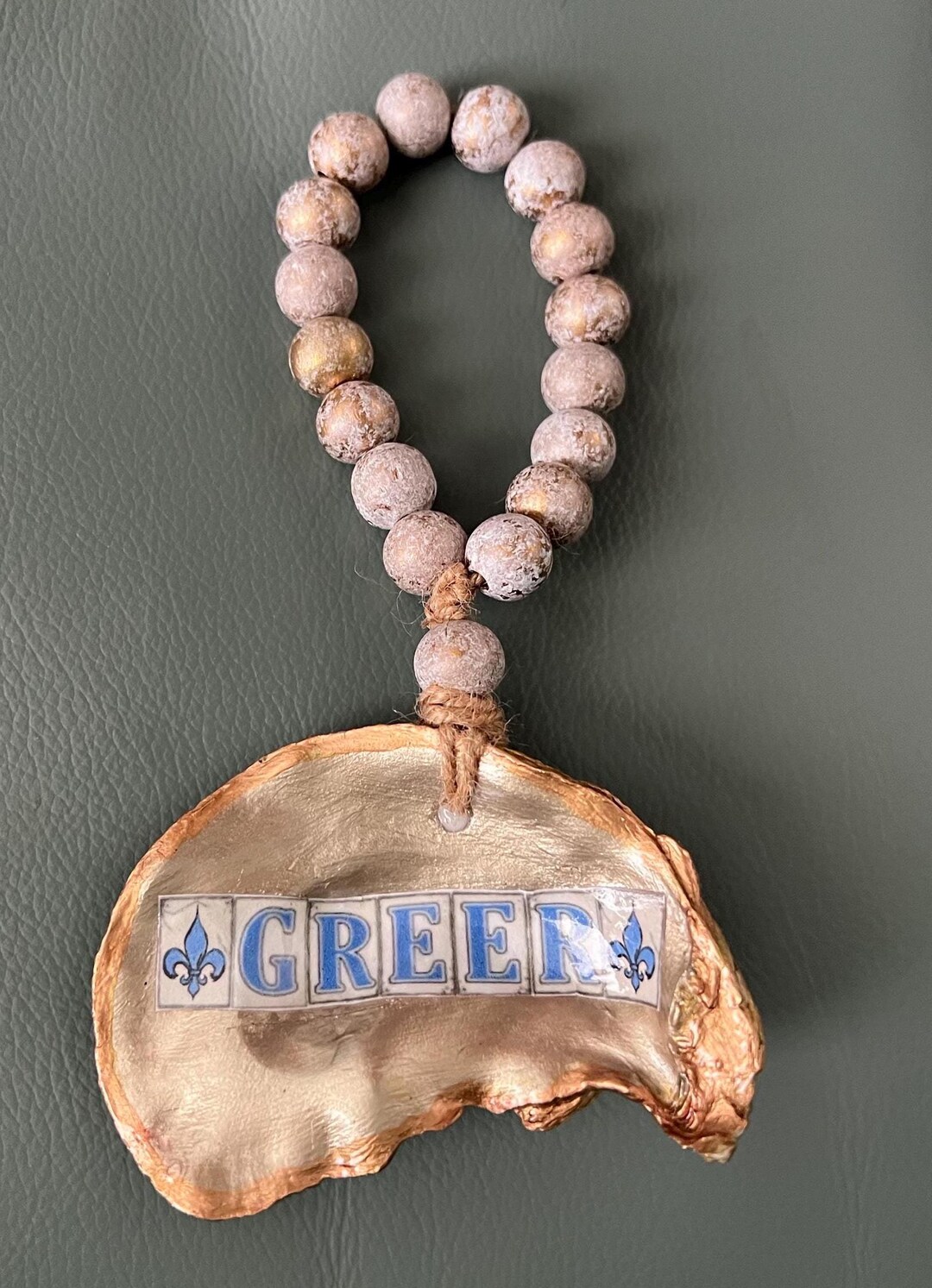 NOLA Tile Name Ornament - Etsy