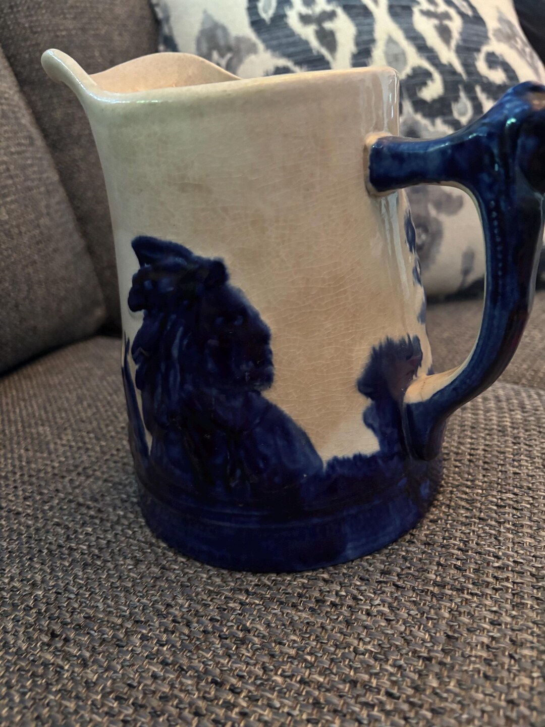 8” Original Sleepy Eye Pitcher - Etsy