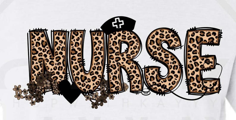 Nurse Leopard. PNG Digital File Only - Etsy