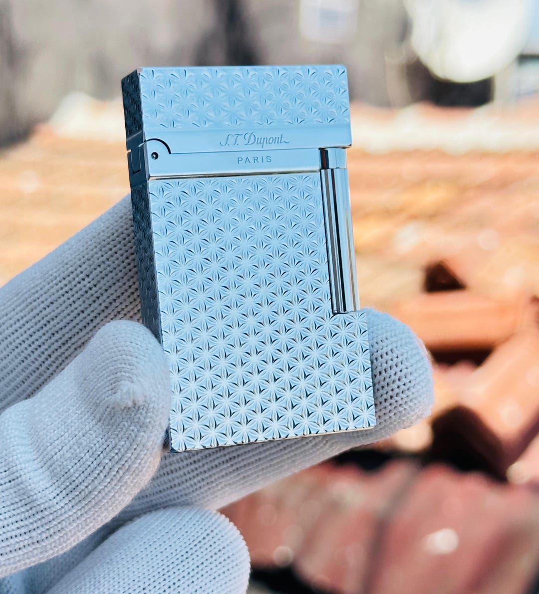 St Dupont Lighter Silver Ligne 2 Ping 1:1 High Quality Luxury Lighter ...