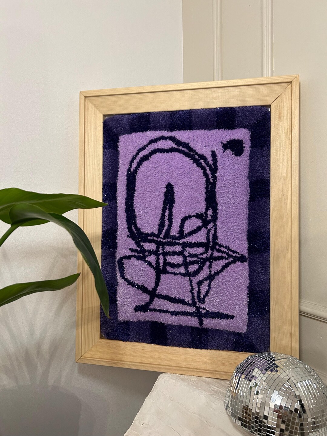 Abstract Wall Art, Abstract Art, Tufted Wall Art, Handmade Wall Art ...