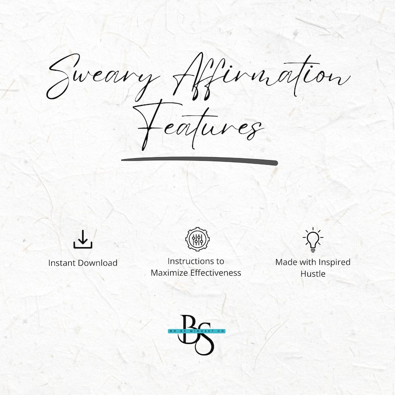 44 Printable Sweary Affirmations for Badass Women | Positive ...