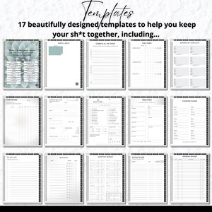 Digital Planner 2025, Sweary & Unflitered, Dated, Monthly Weekly Daily ...