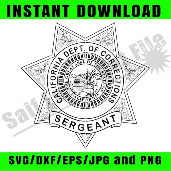 Cdcr Logo Svg - Etsy