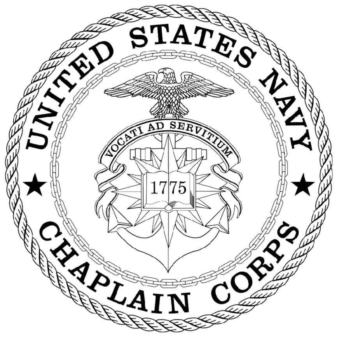 US Navy Chaplain Corps Patch Svg File, Cnc Laser Cutting, Engraving ...