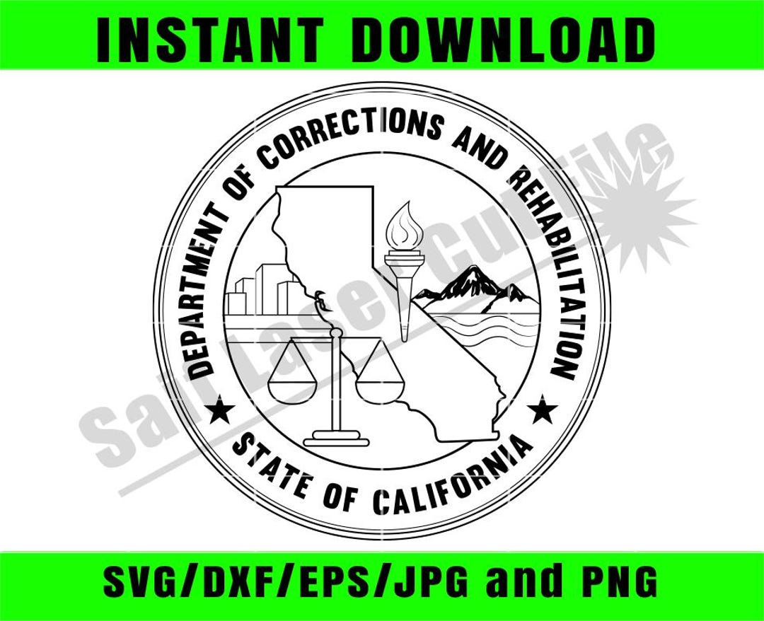 CDCR Seal Svg Vector California Dept. of Corrections and Rehabilitation ...