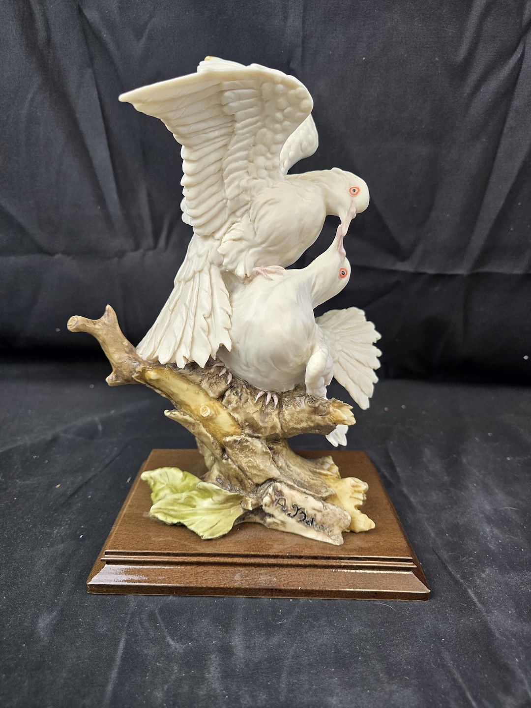 Italy Love Birds, Doves Figure by A. Beleari - Etsy