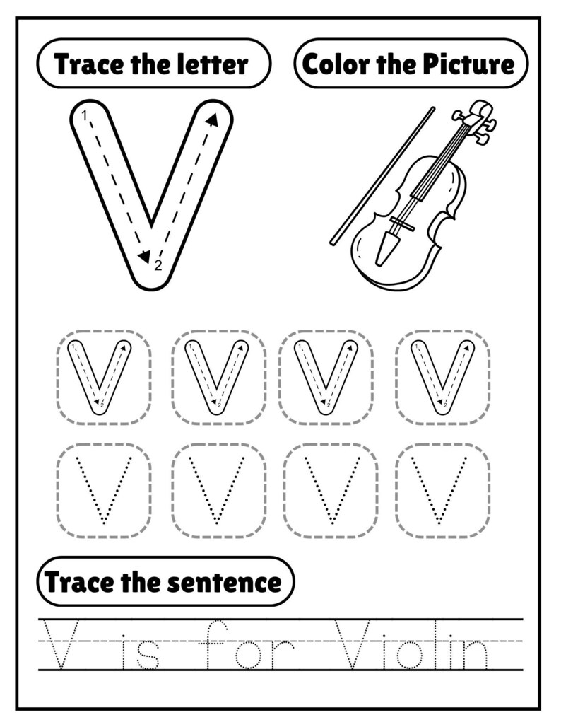 Alphabet Tracing Worksheets: Uppercase Letter Practice (PDF/JPEG) - Etsy